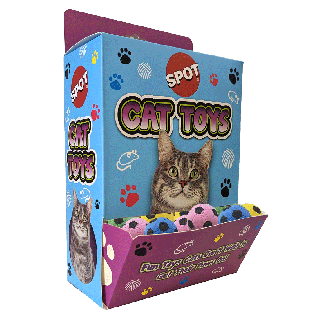 SPOT Cat Teaser Wand Display 24pc
